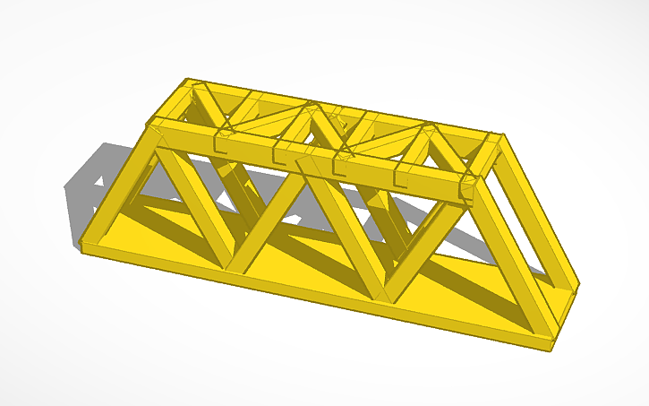 3D design Bridge - Tinkercad