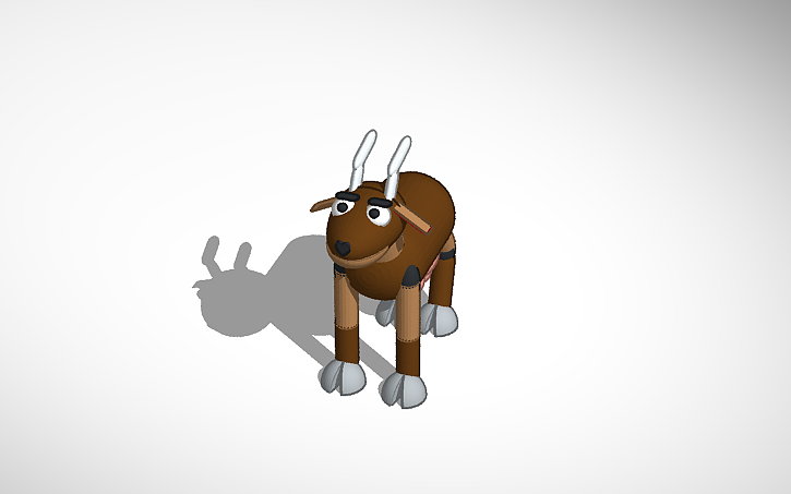 3D design goat - Tinkercad