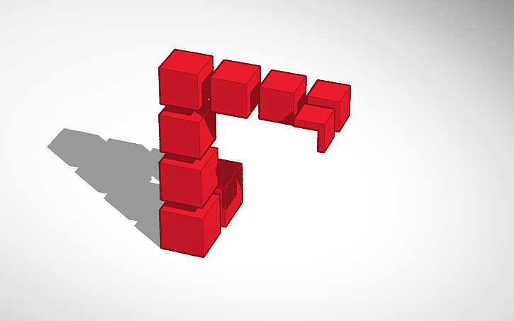 3D design Impossible Triangle - Tinkercad