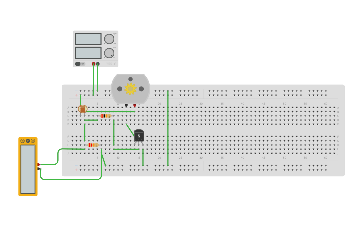 Circuit Design Lab 6 Circuito Parte I Tinkercad