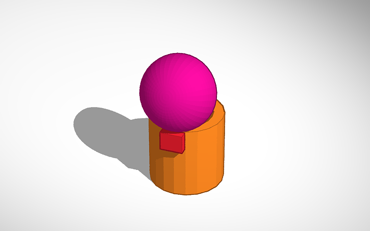 3D design Champions Dustbin GeekEd - Tinkercad