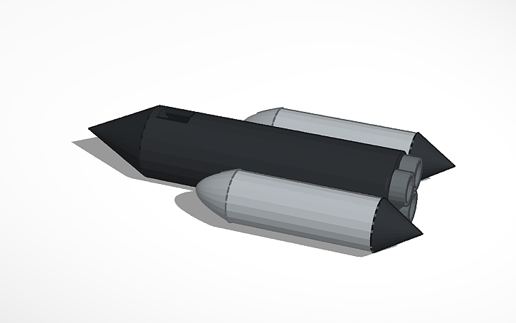 3D design Rocket Ship | Tinkercad