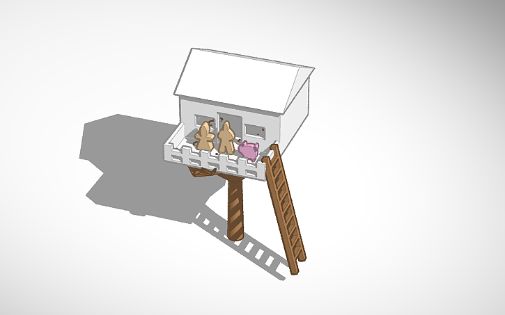 3D design Creek DT Treehouse | Tinkercad