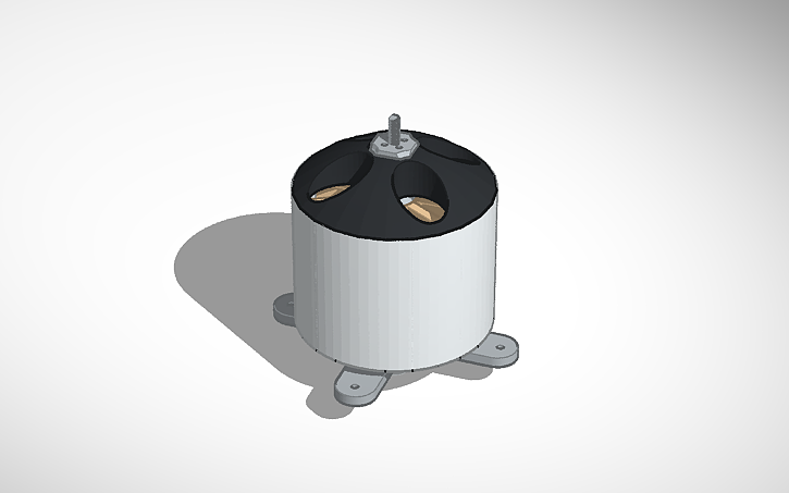 3D design motor - Tinkercad