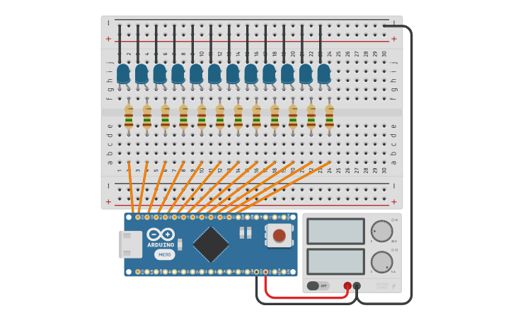 Circuit design Functions Examples - Tinkercad