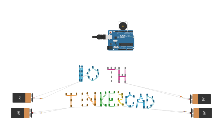 Circuit Design Happy Birthday Tinkercad Tinkercad