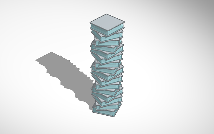 3d Design Spiral Tower Tinkercad