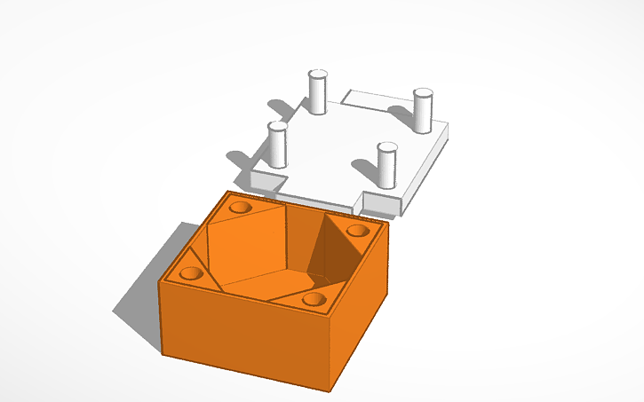 3D design Box with top | Tinkercad