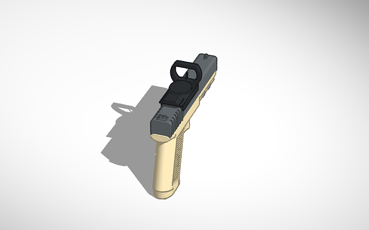 3D design Glock - Tinkercad
