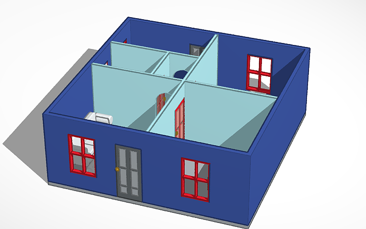 3D design interior-design - Tinkercad