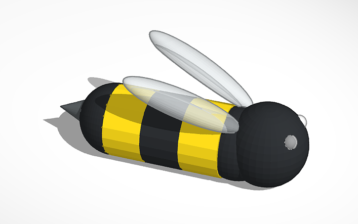 3D design Bee - Tinkercad