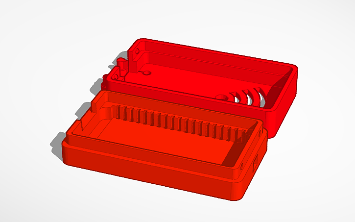 3D design ESP32 CASE - Tinkercad