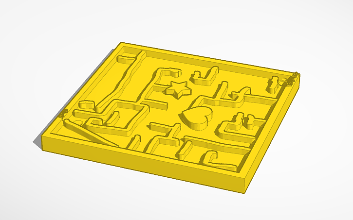 3D design Ava's Maze! - Tinkercad