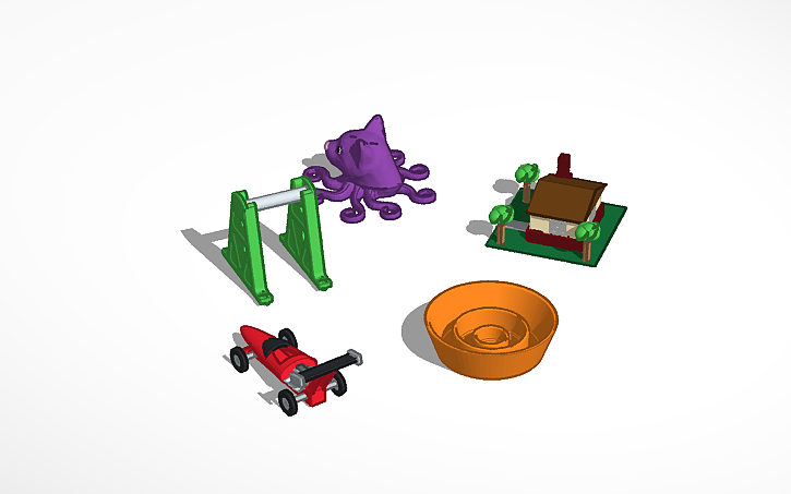 3D design tinkercad contest examples - Tinkercad