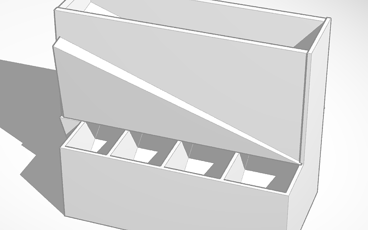 3D design Coin Sorter - Tinkercad