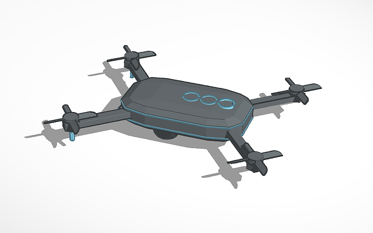 3D design Drone - Tinkercad