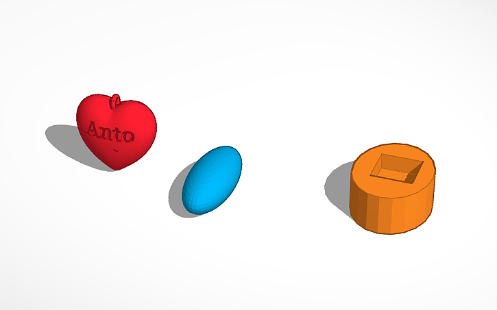 3D design Anto - Tinkercad