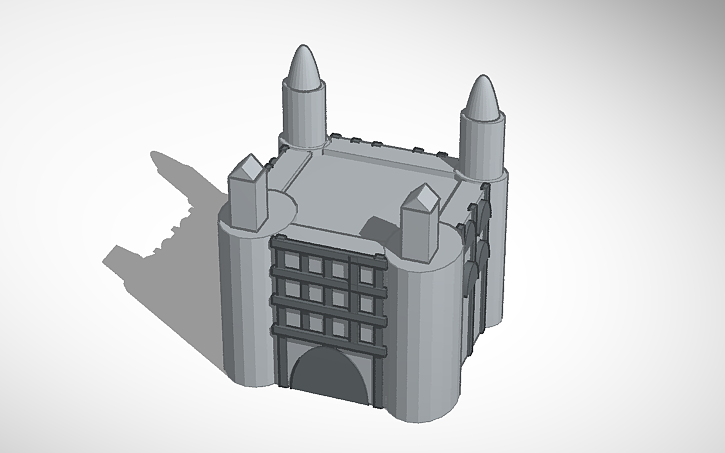 3D design The Tower Of London - Tinkercad