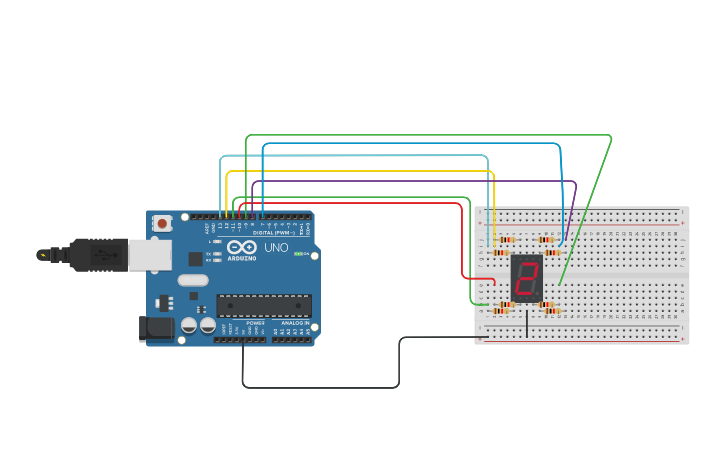 Circuit design Exercício 1 da segunda lista | Tinkercad