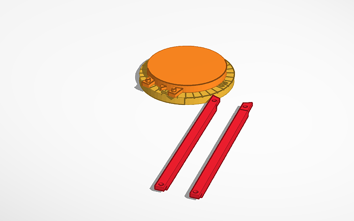 3d Design Disco 1 De Compas Corregido Tinkercad