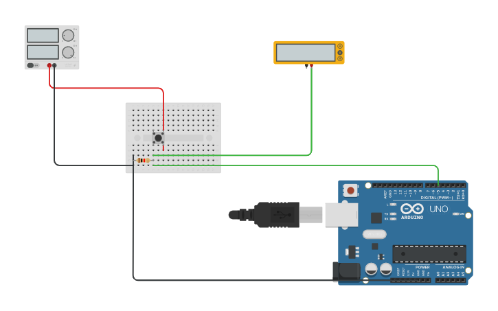 Circuit design 04-Pull down._. - Tinkercad