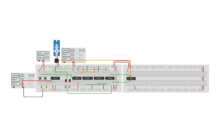 Circuit design Projeto ED3 Acionamento de Servo Motor - Giovana | Tinkercad