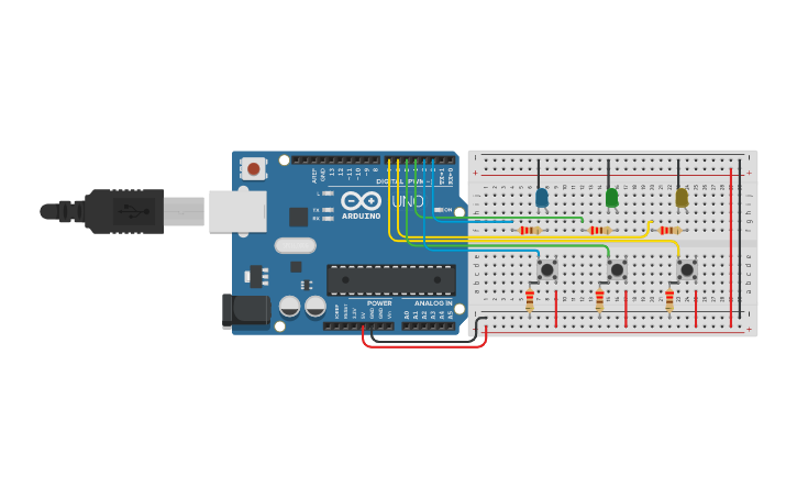 Circuit design Taller de programación | Tinkercad