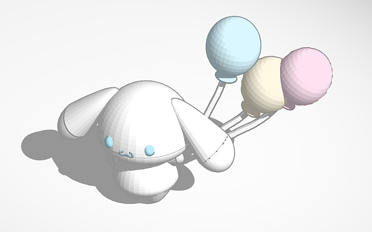 3D design Cinnamoroll - Tinkercad