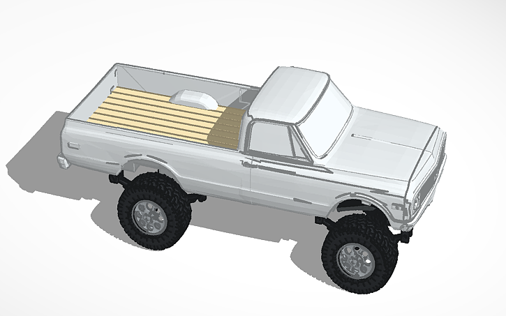 3D design Chevy Truck - Tinkercad
