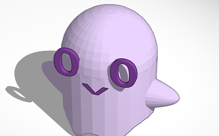 3D design Ghost - Tinkercad