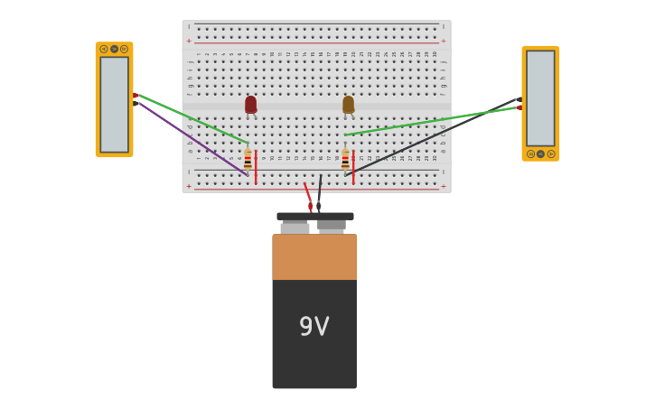 Circuit Design Ley De Ohm Tinkercad