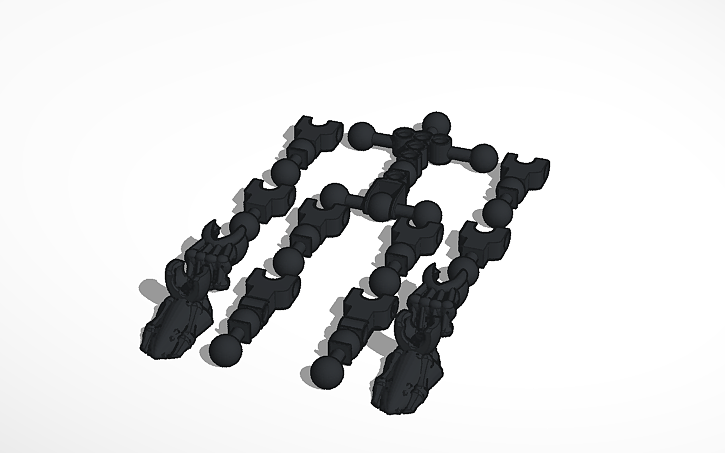 3D design Tinkercad (Lego) CCBS Skeleton | Tinkercad