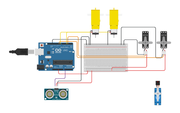 Circuit design Task 2 63571 | Tinkercad