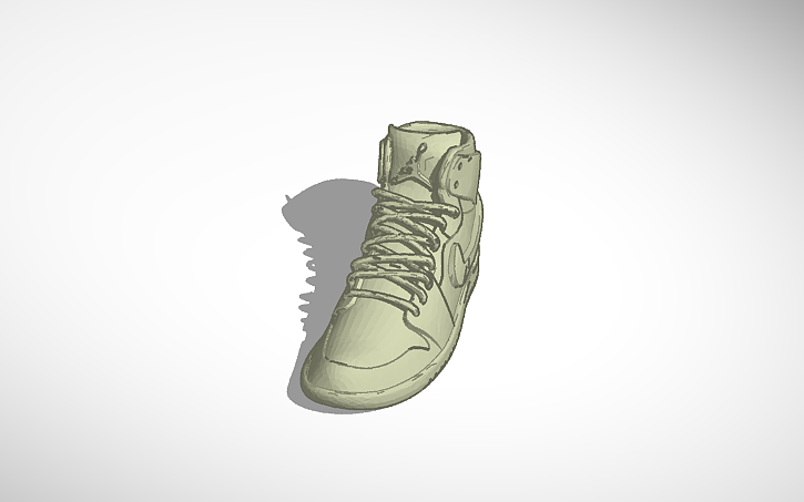 3D design Air Jordan 1 - Tinkercad