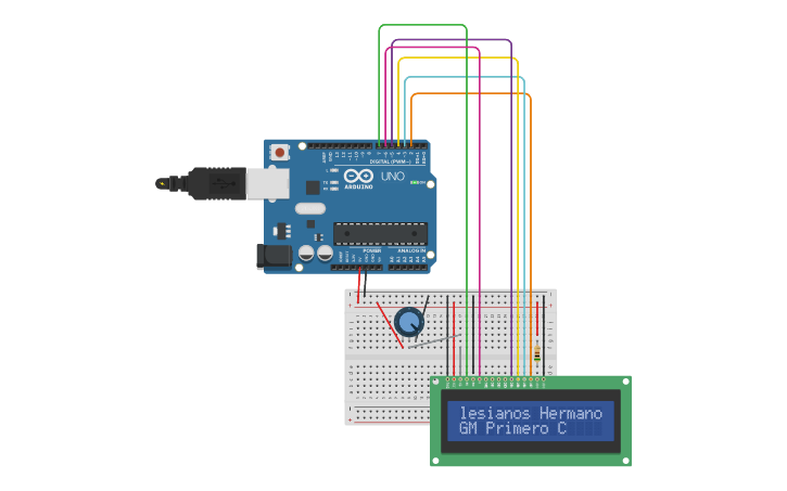 Circuit design Arduino 3.4 | Tinkercad