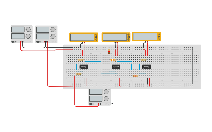 Circuit design SIM 3 ELEC 2 - Tinkercad