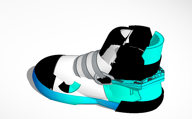 3D design Basketball Shoe - Tinkercad
