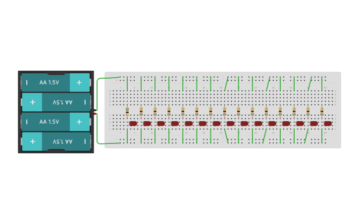 Circuit design Paralelo Grande. | Tinkercad