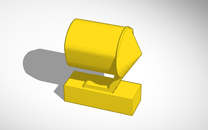 3D design yellow aca p50 - Tinkercad