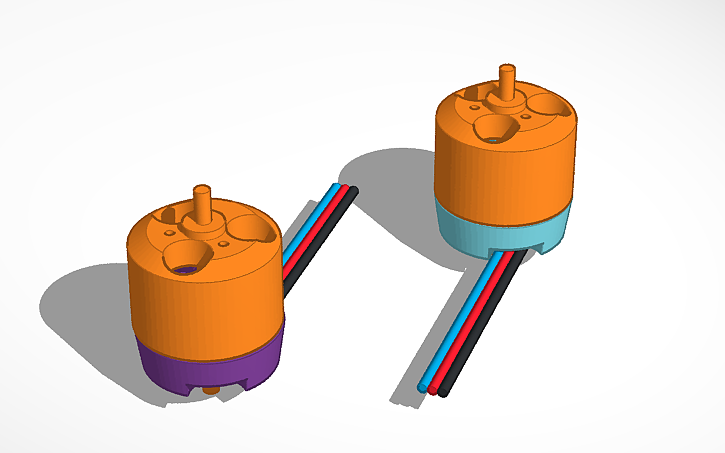 3D design brushless motor - Tinkercad