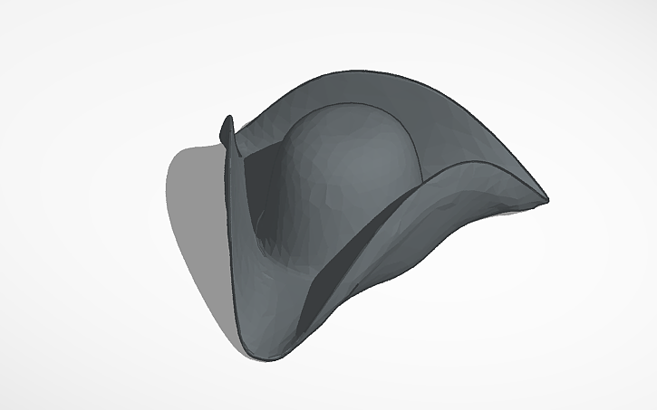 3D design hawk hat - Tinkercad
