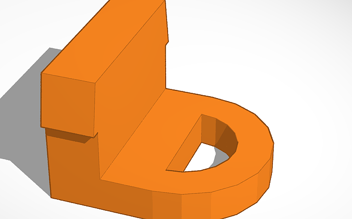 3D design Washing Machine Bias Spring Clip - Tinkercad