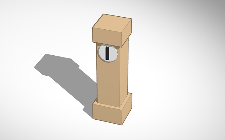 3d Design Clock Tower Tinkercad