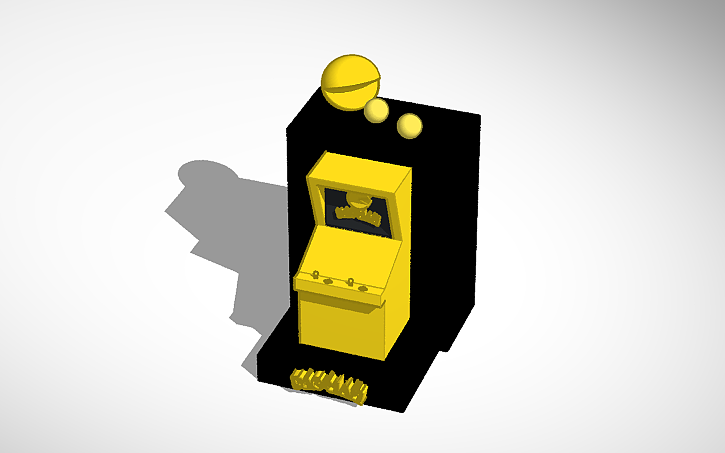 3D design PAC-MAN GALLERY | Tinkercad
