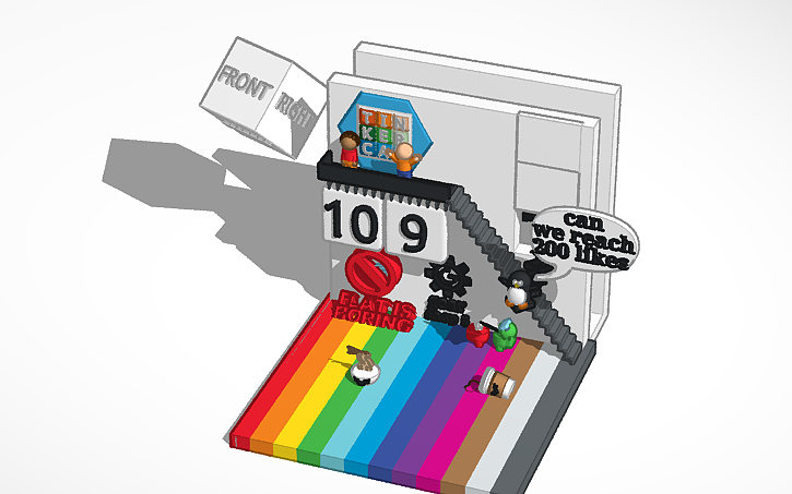 3d Design Like Counter Tinkercad