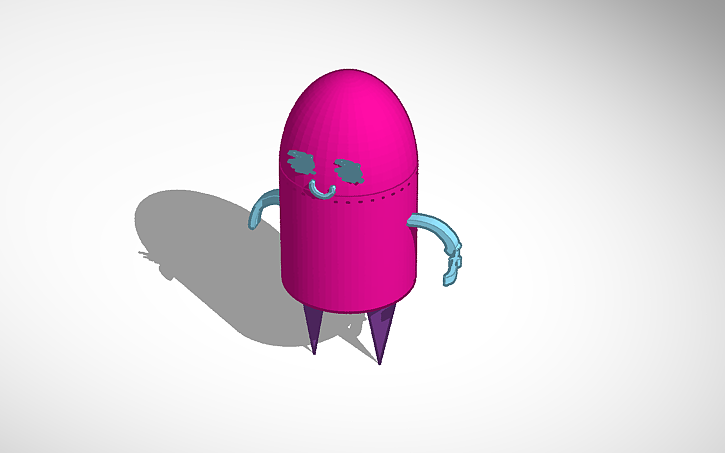 3D design Bob The Alien - Tinkercad