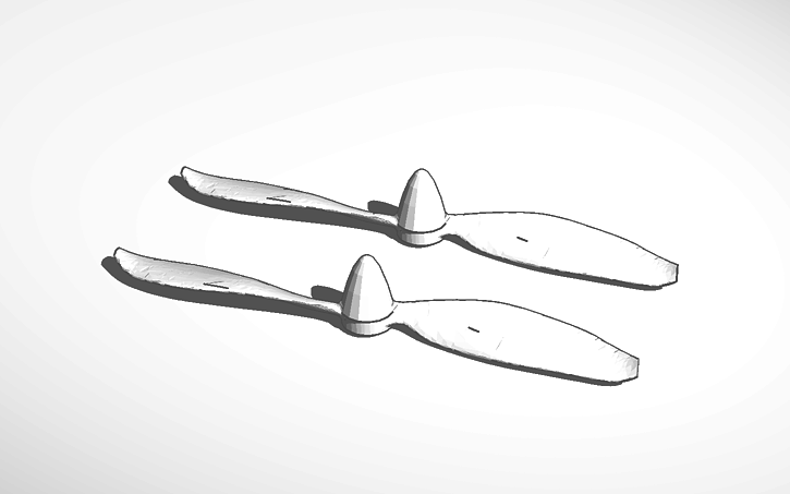 3D design vrtule pro letadla | Tinkercad