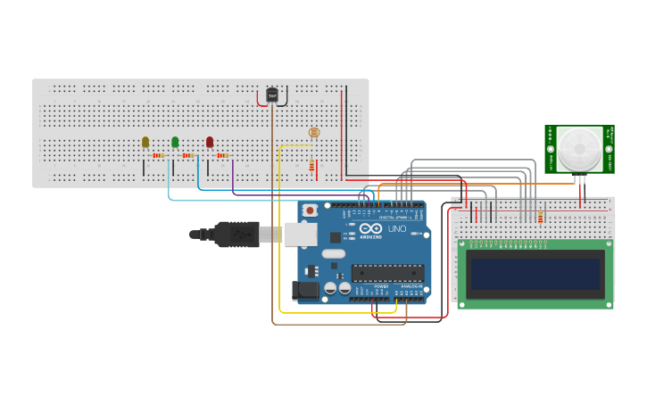 Circuit design PROVA 1 | Tinkercad