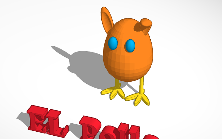 3D design El pollo | Tinkercad