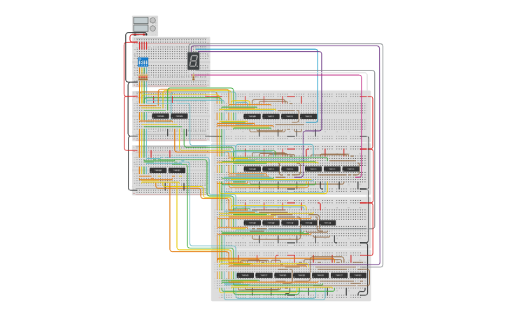 Circuit Design Mod 10 Tinkercad